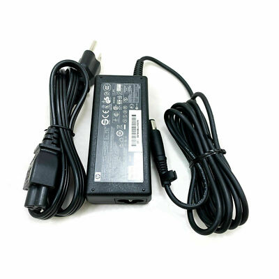 Original 65W HP AC DC Adapter 18.5V 3.5A Model PPP009H P/N 519329-003 w ...