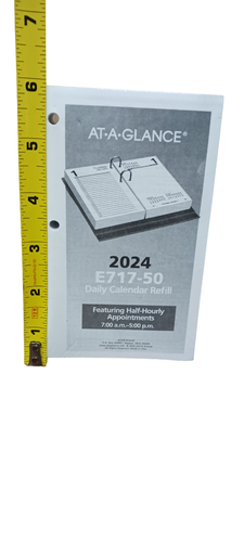AT-A-GLANCE 2023 3.5"x6" Desk Calendar Refill ( E717-50) for sale ...