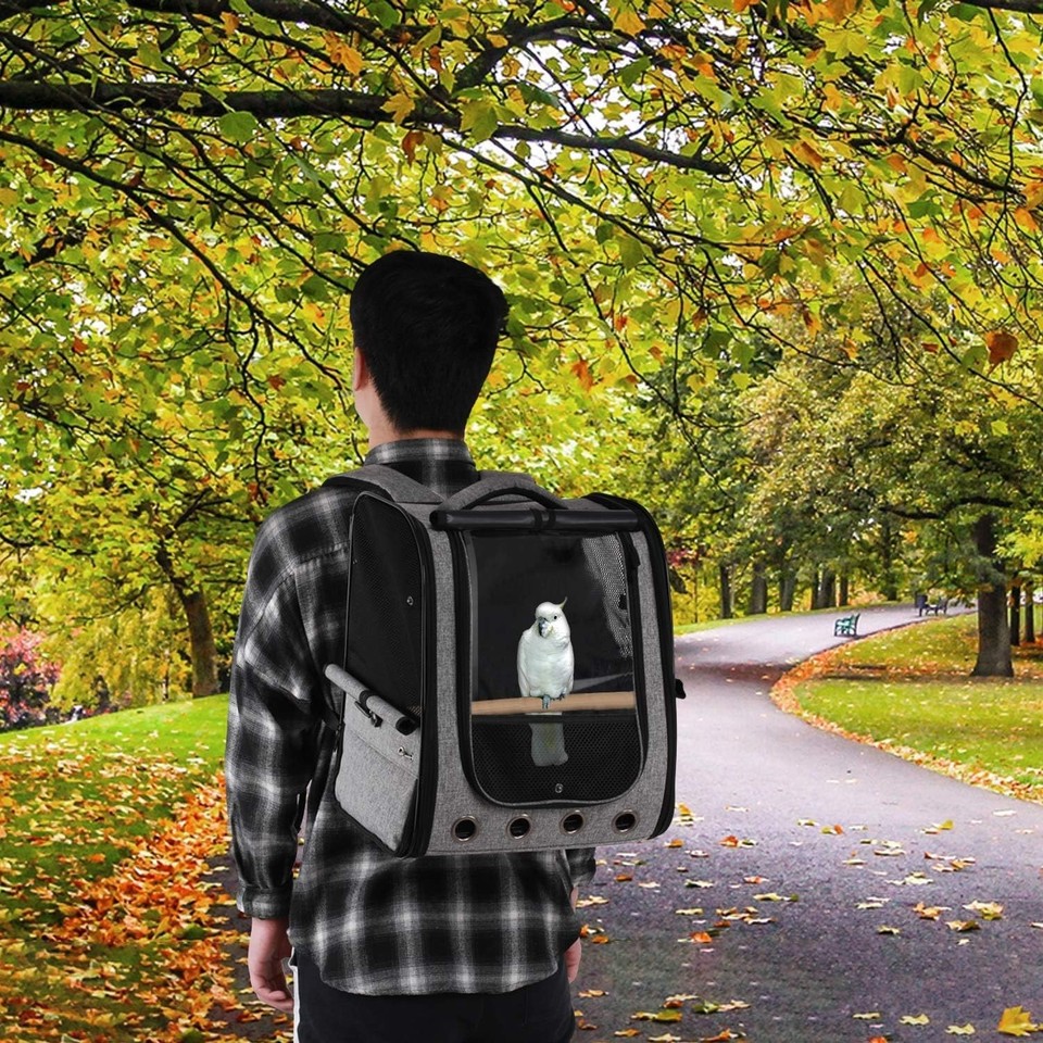 Stylish and Portable Bird Carrier – Breathable Backpack for Comfortable ...