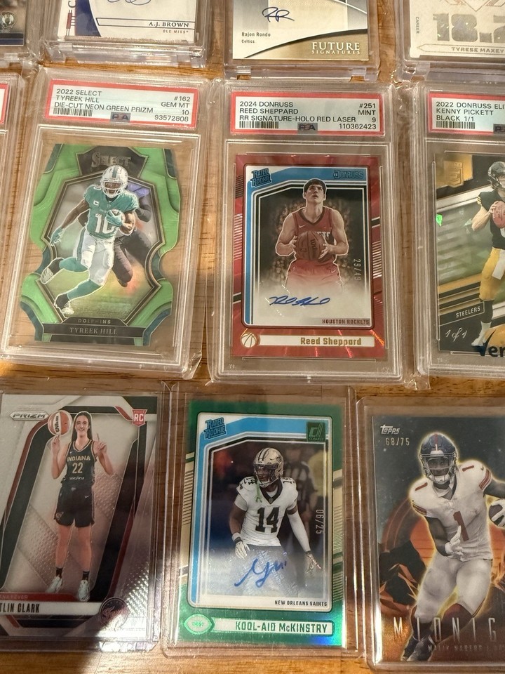 Huge Sports Card Lot Psa Graded Cards 1/1s And Mag Safe Cases Lots Of ...