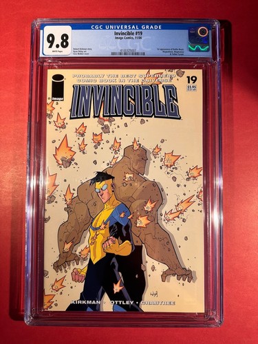 Invincible #19 Image Comics 2004 CGC 9.8 First Appearance of Battle ...