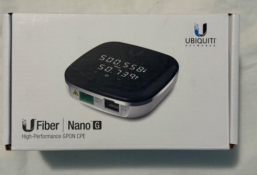 Ubiquiti Ufiber Nano G, High-performance GPON CPE Optical Network Unit ...