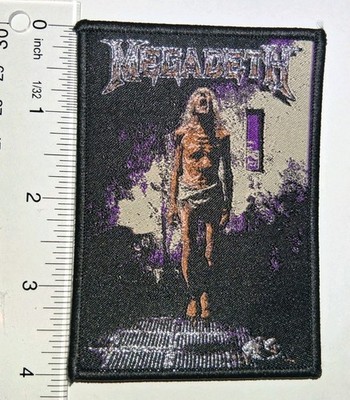megadeth countdown to extinction Black Border Woven Patch | eBay