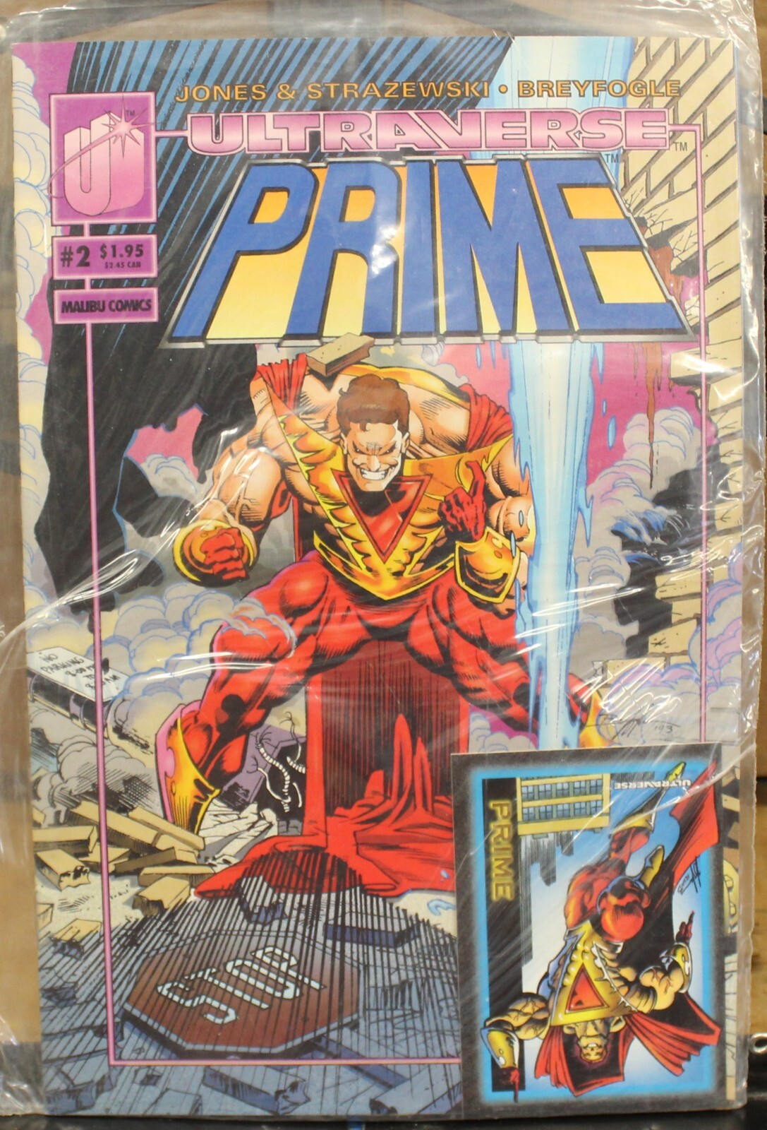 Malibu Comics Ultraverse Prime Jones Strazewski Breyfogle #2 | eBay