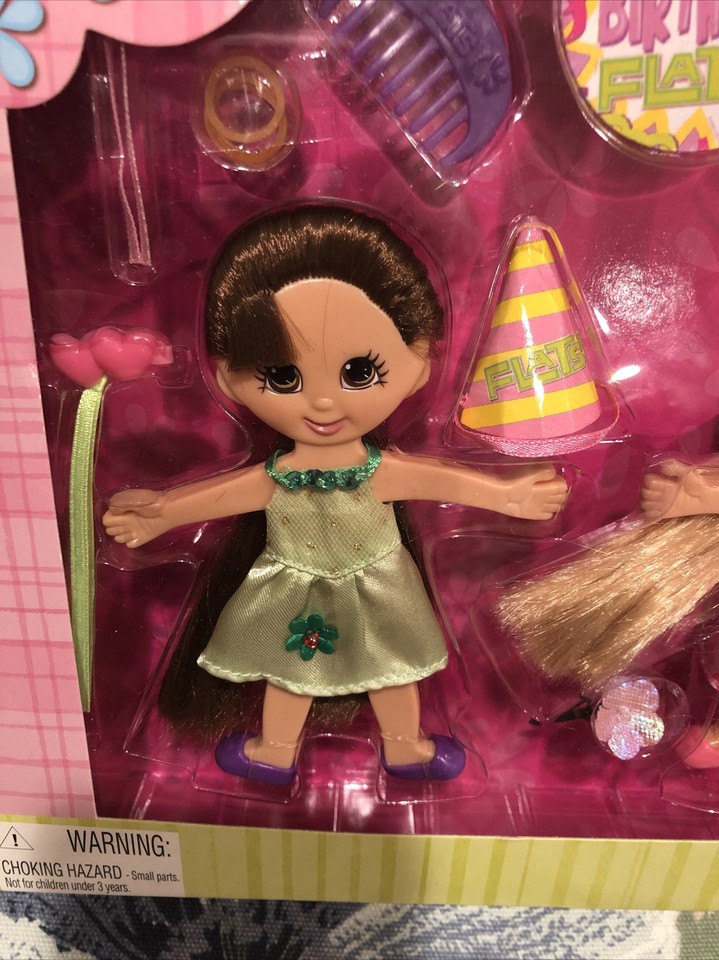 Flatsy Birthday Party Doll Set Never Removed from Box 2010 By Schylling ...
