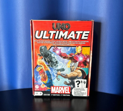 Uno Ultimate Marvel Card Game - 1st Edition Core Version - Mattel | eBay