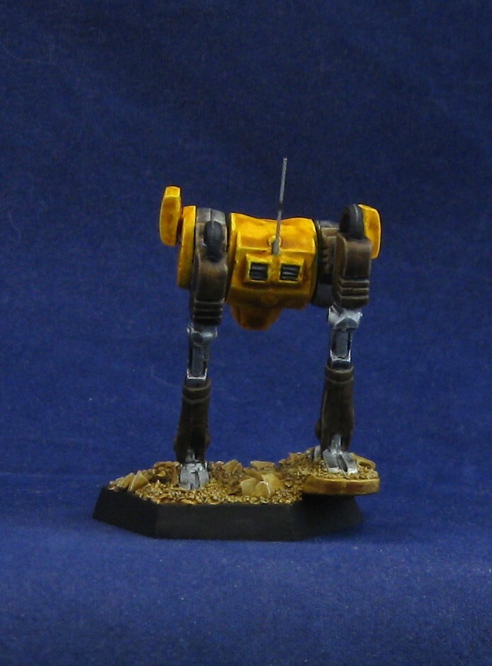 Painted Lot 4 Battledroids, House Davion Lance, Battletech Ral Partha ...
