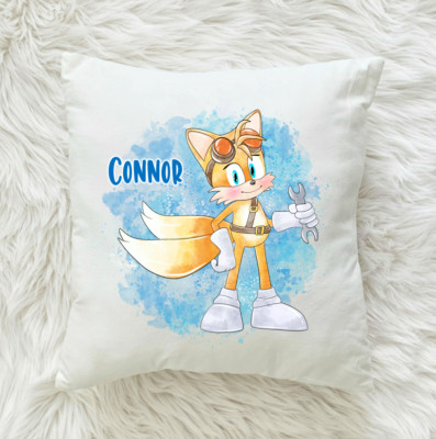 Personalised Sonic The Hedgehog Cushion Tails | eBay.de