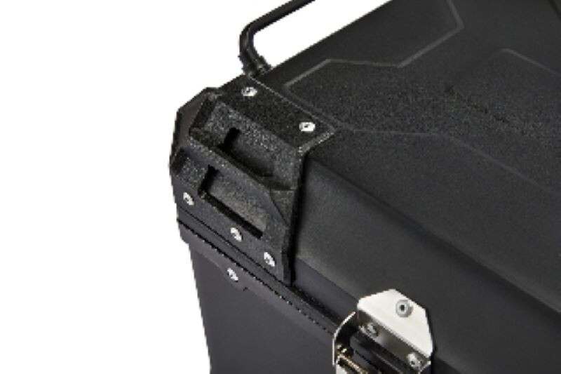 Universal 45L Motorcycle Scooter Moped Top Box-Case +Full Fitting Kit ...