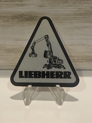 Liebherr Material Handler Union Hardhat Operating Engineers Sticker | eBay