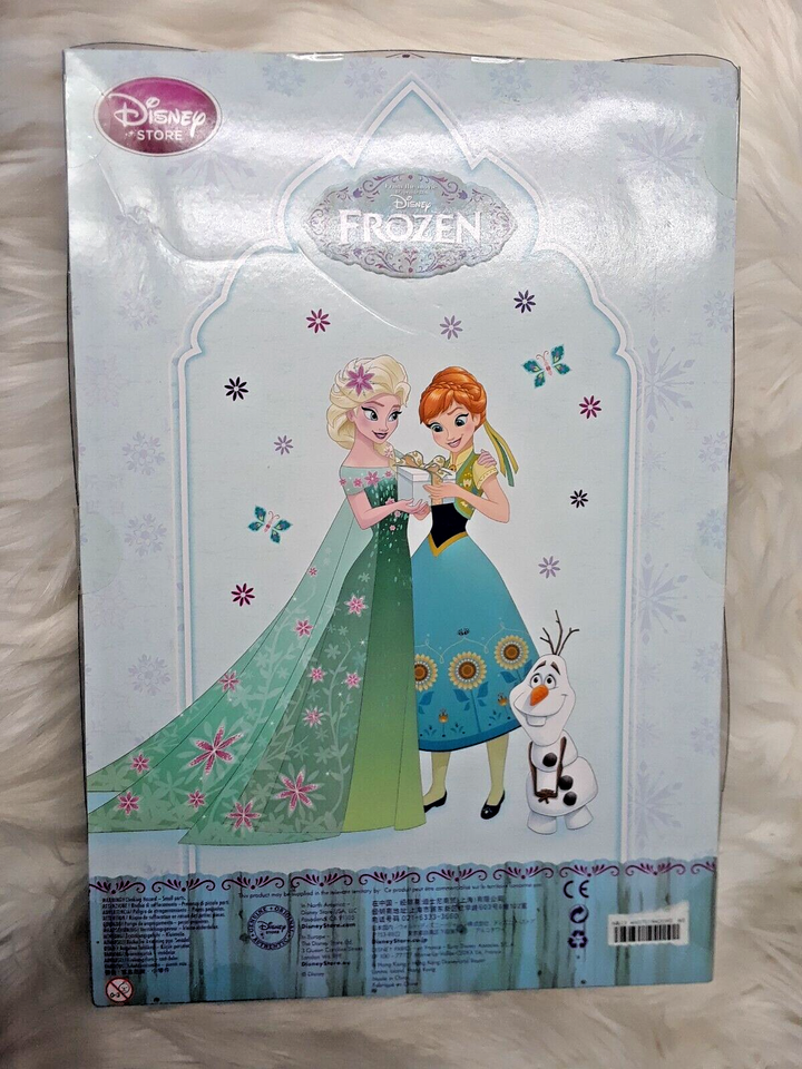 Disney Store FROZEN FEVER Doll set Birthday ELSA and ANNA Summer ...