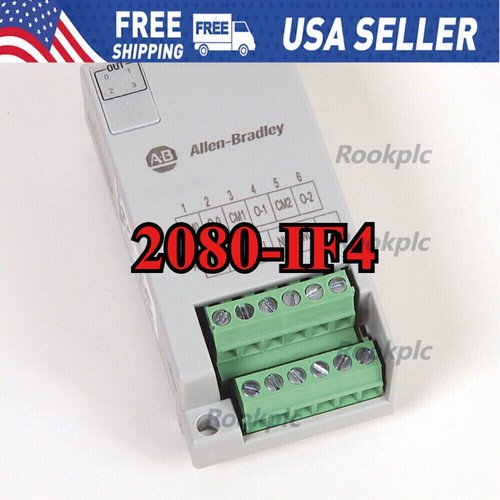 Allen-Bradley 2080-IF4 / A Micro800 4 Point Analog Input Plug-in Module ...