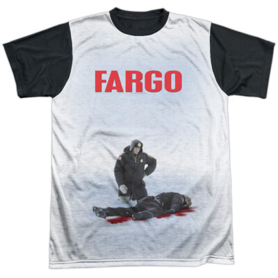 Fargo Poster Adult Halloween Costume T Shirt (Black Back), S-3XL | eBay