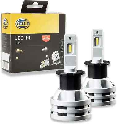 HELLA H3 LED Bulb Headlight Retrofit - LED Fog 6500K - 226971511 | eBay