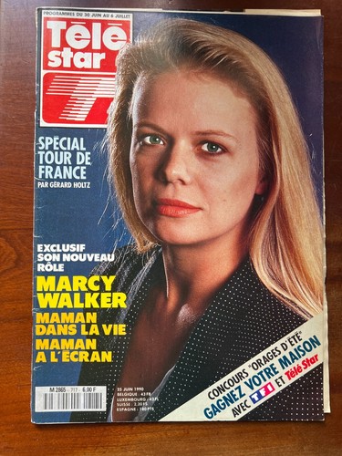 TELE STAR du 25/06/1990; Marcy Walker/ Spécial tour de France/ Steven ...