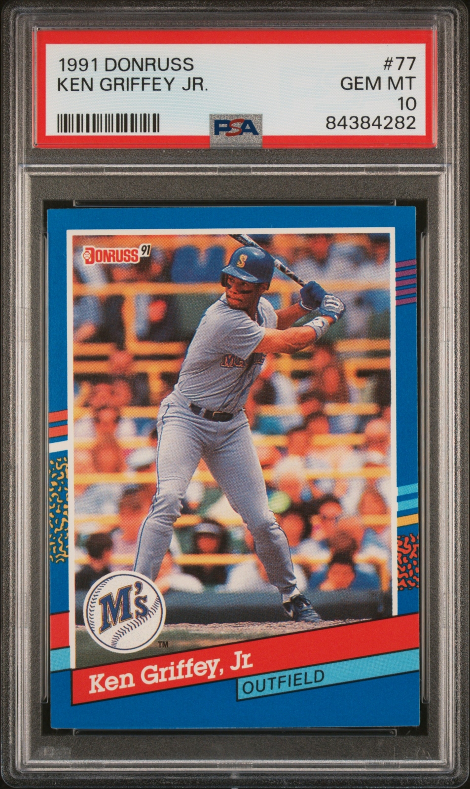 Ken Griffey Jr 1991 Donruss Baseball Card #77 Graded PSA 10 | eBay