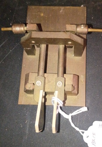 Early brass Iambic Telegraph BUG key -MORSE CODE | eBay