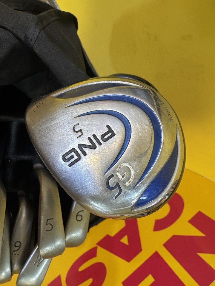Ping Golf Club Set | G5 Woods | G5 Irons | Letters SwingMaster | G5i ...