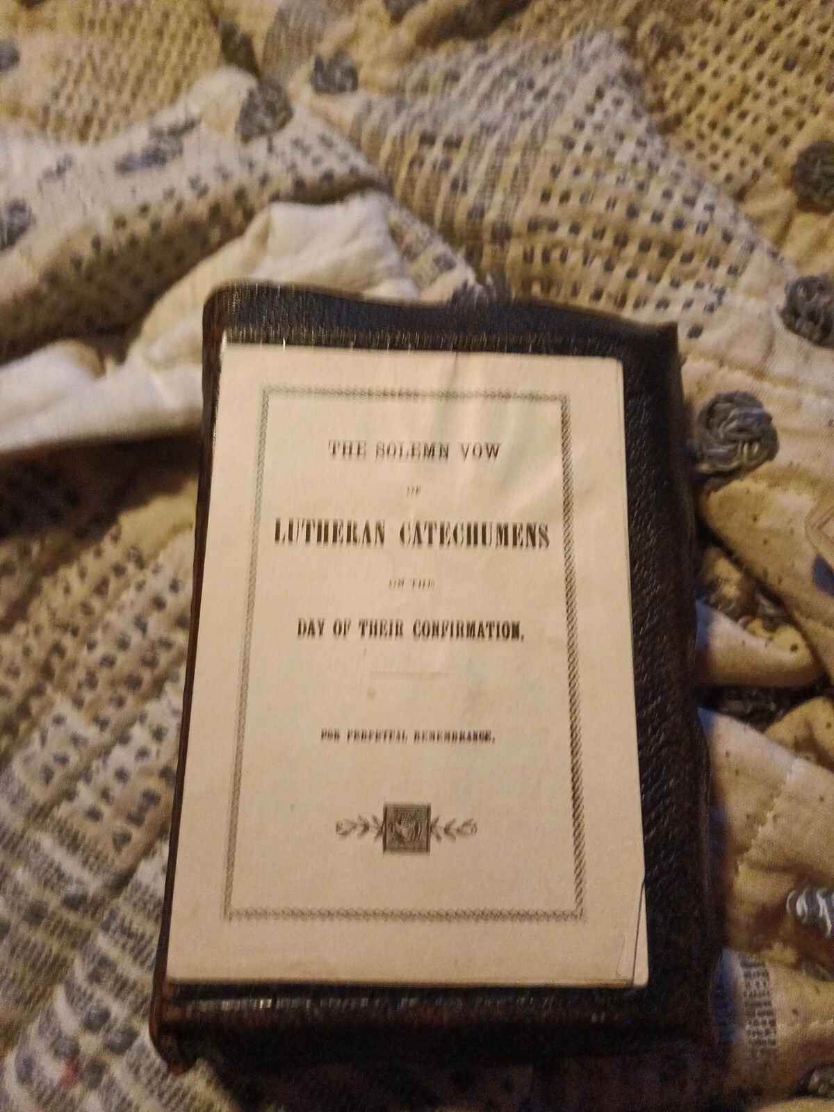 Antique Christian Book - Evangelical Lutheran Hymn Book, Abridged ...