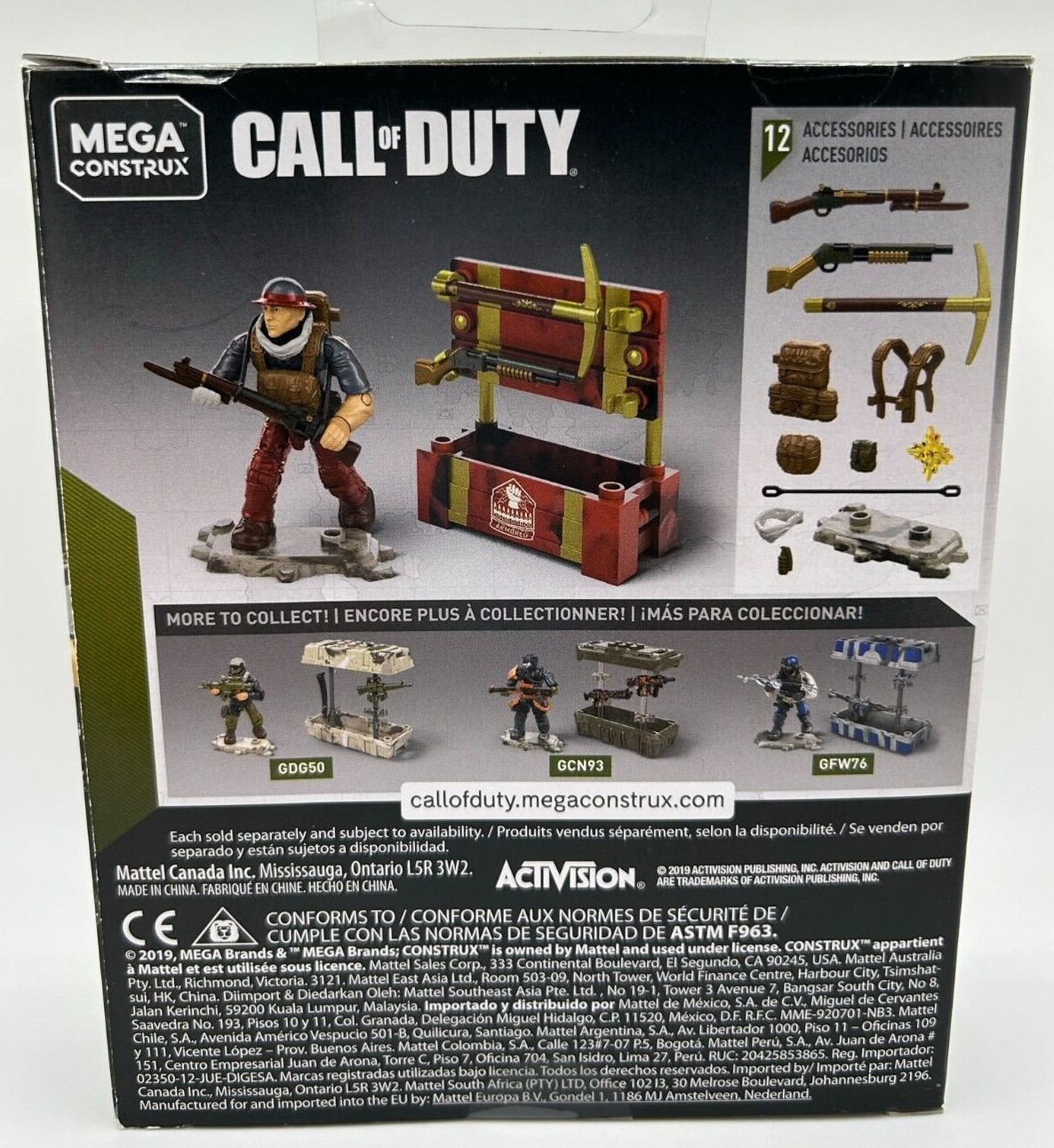 Mega Construx Call of Duty Weapon Crate - Choose your Soldier | eBay