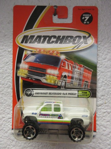 2000 MATCHBOX CHEVROLET SILVERADO 4X4 PICKUP #7 (M) | eBay