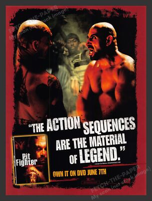 Pit Fighter Movie Release 2000s Print Advertisement Ad 2005 | eBay