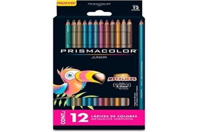 Prismacolor Metallic Colored Pencils Set, Pack of 12 count Metallic ...