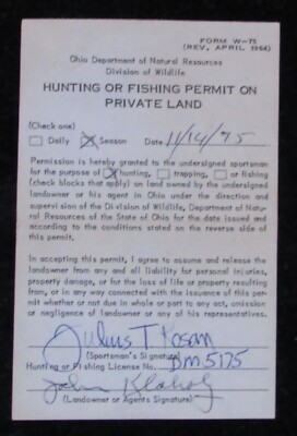 Licenses - Combination Hunting