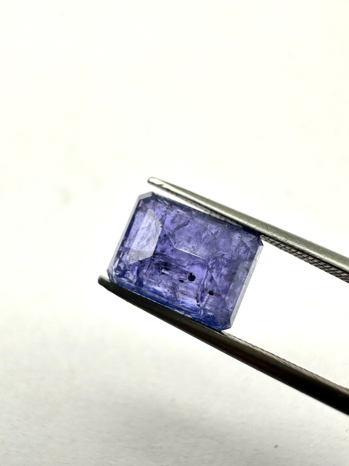 Violet tanzanite gemstone,natural tanzanite faceted loose gemstone 5 ...
