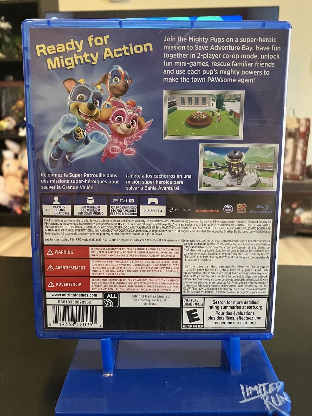 PAW PATROL MIGHTY PUPS SAVE ADVENTURE BAY PS4 PlayStation 4 | eBay