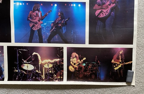 Vintage RUSH Collage Poster 1980 Cat Productions 42x56 | eBay