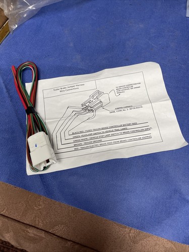 TOYOTA TACOMA TRAILER BRAKE JUMPER HARNESS WIRE CONNECTOR 82132-0C010 ...