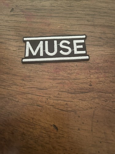 MUSE - 1994 ENGLISH ROCK BAND - BLACK/WHITE - Embroidered Iron On Patch ...