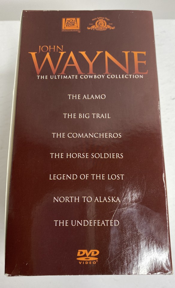 John Wayne The Ultimate Cowboy Collection 7 Movies DVD Box Set The Duke ...