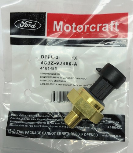 OEM Motorcraft DPFE-3 Exhaust Back Pressure Sensor 97-05 Ford Diesel 6 ...