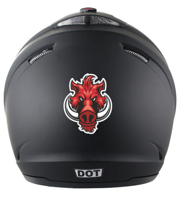 2 x Angry Wild Boar Hog Pig Vinyl Sticker Decal iPad Laptop Bike Helmet ...