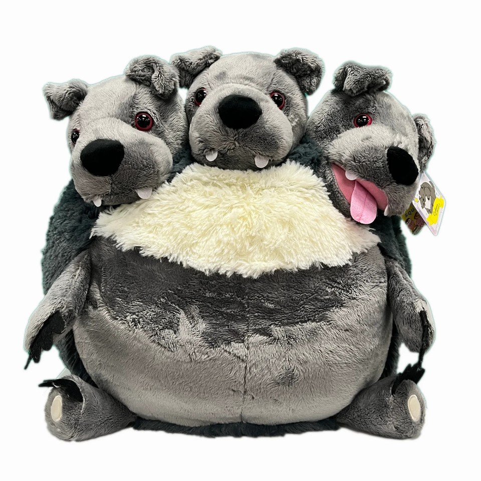Cerberus Three Headed Dog Plush Stuffed Animal Toy 15" Mythical ...
