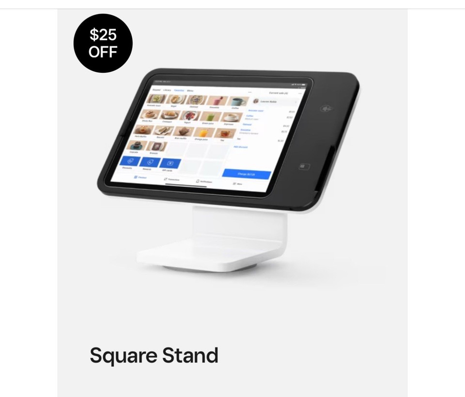 Square Register POS System Black COMPLETE Kit + Kitchen Printer ...