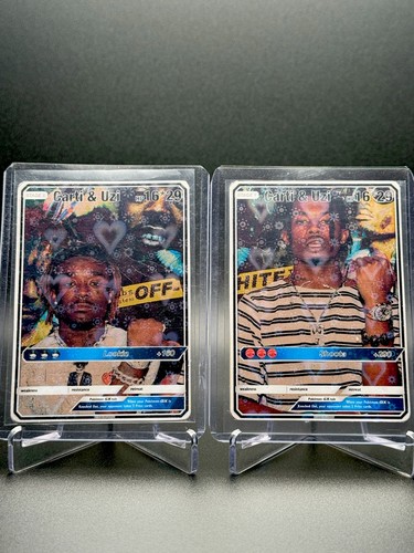 Exclusive [Uzi] x Carti] Pokémon-Style Holo Card Limited Print - 1/500 ...