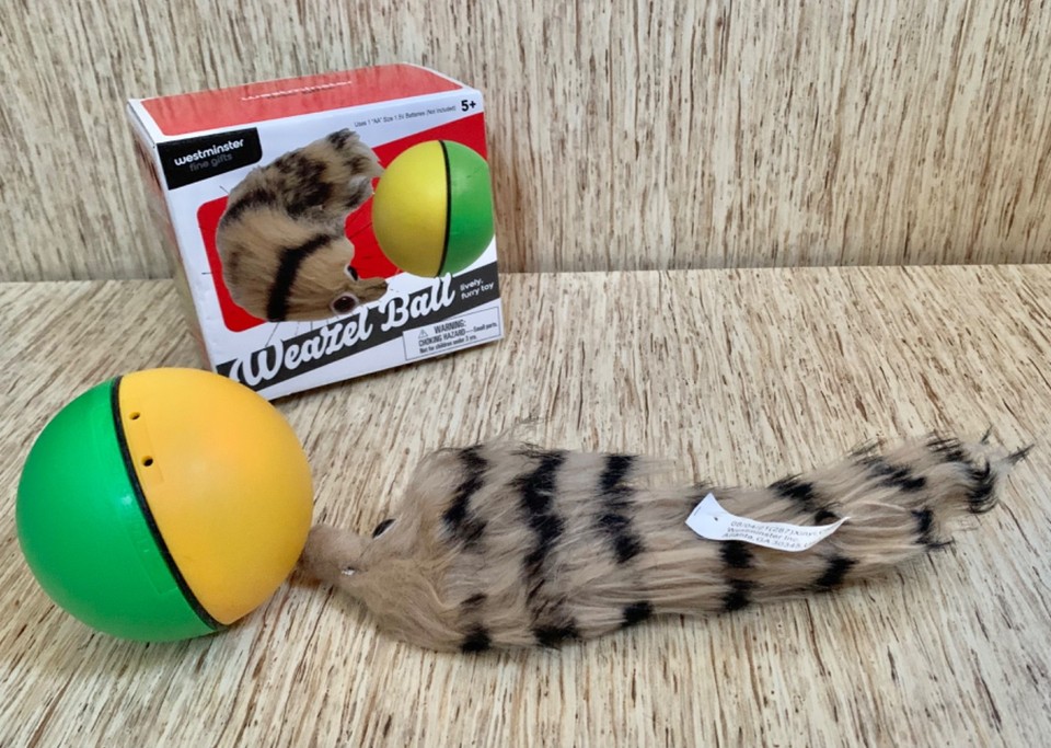 Westminster Original Interactive Motion Weasel Ball Toy *DEFECT - DOES ...