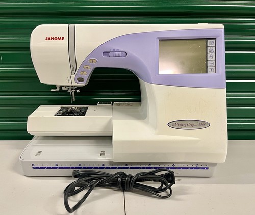 Janome Memory Craft 9500 Computerized Embroidery Sewing Machine MC9500 ...
