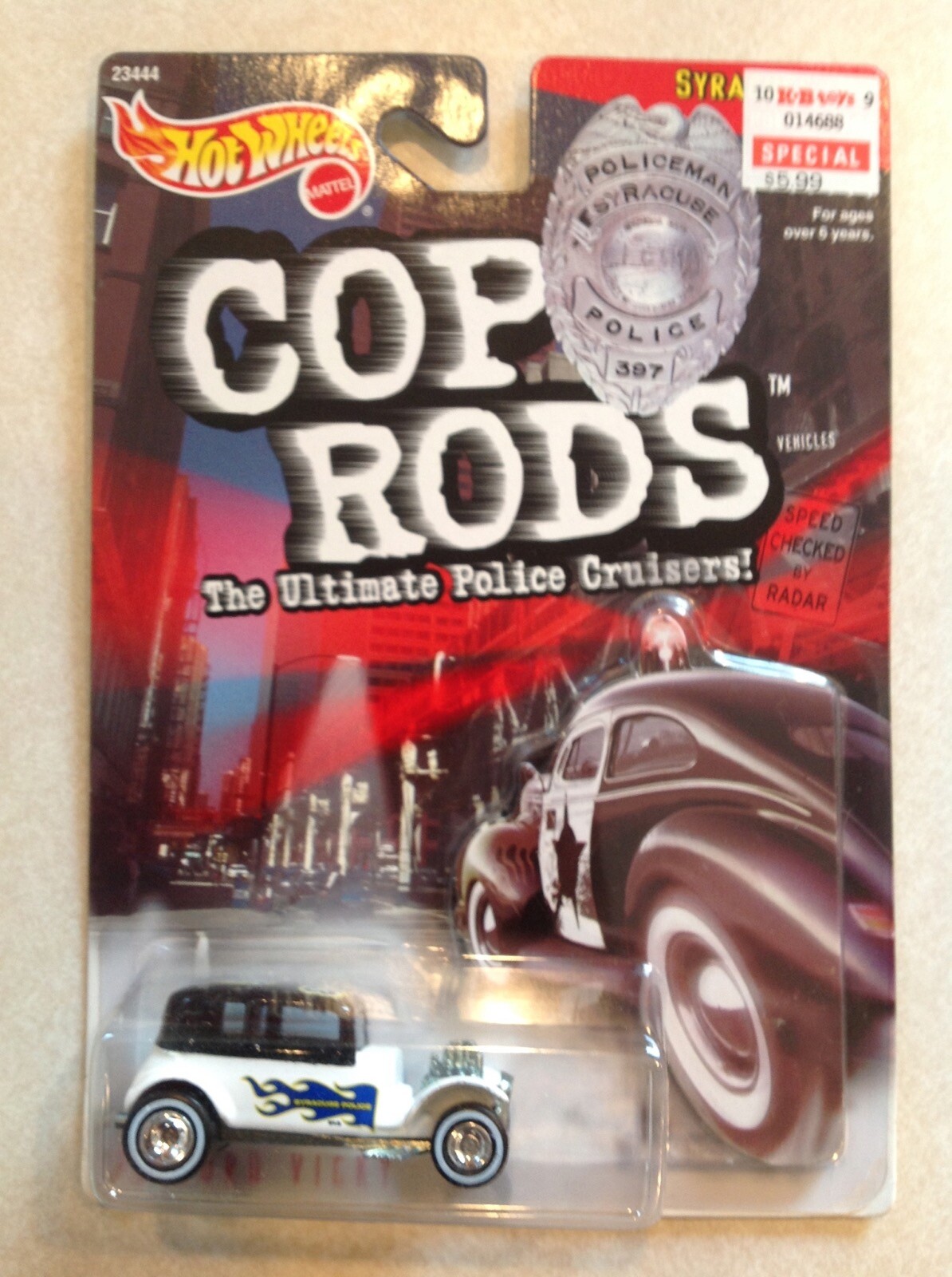 Cop Rods Hot Wheels Syracuse NY '32 Ford Vicky | eBay