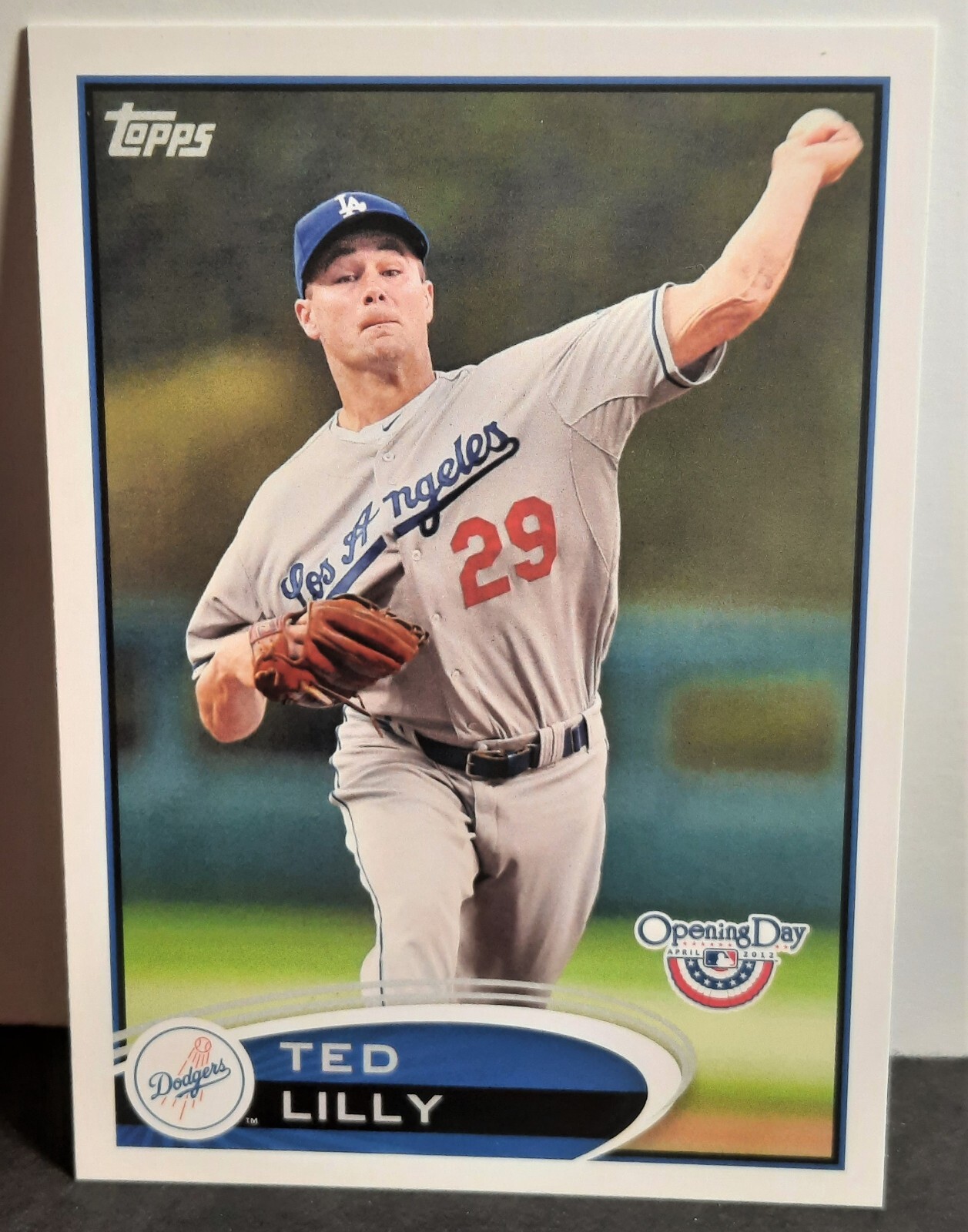 2012 Ted Lilly Topps Opening Day #180 - Dodgers | eBay