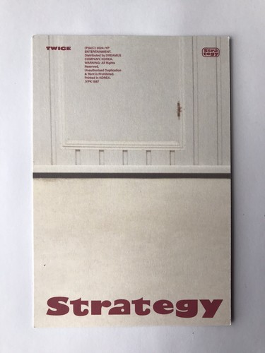 BRAND NEW TWICE 14TH MINI ALBUM STRATEGY - MOMO SIGNED | eBay