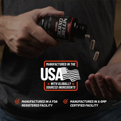 Nitric Oxide Booster Supplement L-Arginine L-Citrulline Pre Workout ...