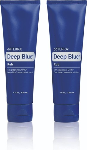 DoTERRA (authentic) Deep Blue Rub Body Cream - 4 oz (2 PACK) | eBay