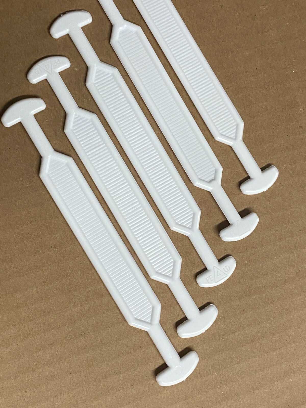 5 Heavy Duty 6.75" Cardboard Box Handles Plastic Carrying Shipping 45 ...