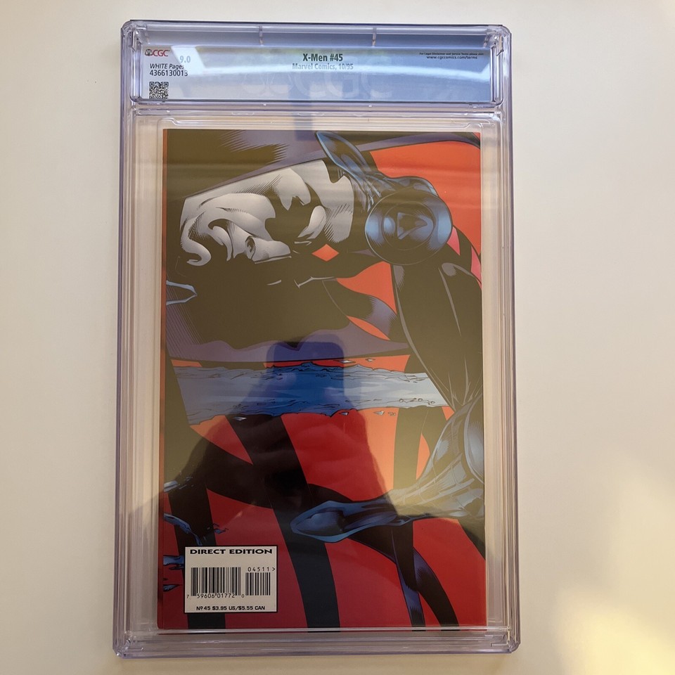 X-Men #45 Enhanced Edition CGC 9.0 Rogue Iceman Gambit Marvel 1995 | eBay