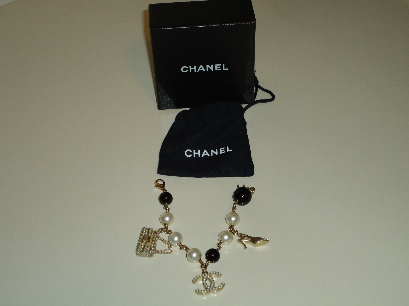 Chanel Charm Bracelet Authentic With Original Box | eBay