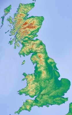 Great Britain England TOPO GPS Map for Garmin Devices | eBay